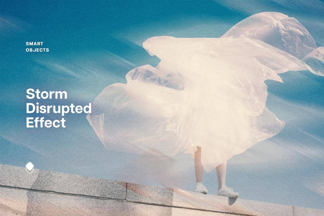 Free Disrupted Storm Photo Effect PSD file - PsFiles