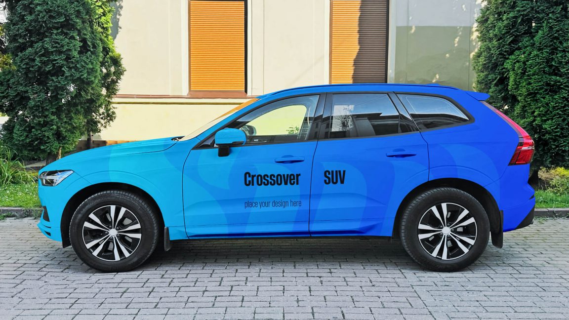 Free Car Name Plate Mockup PSD - PsFiles