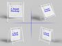 Free Metal A-stand Mockups PSD set - PsFiles