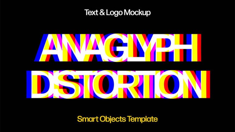 Free Smeared Print Distortion Effect Mockup PSD - PsFiles