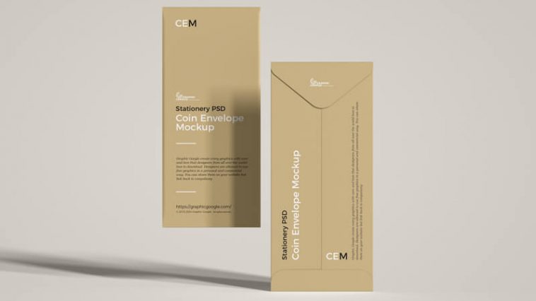 Free DL Size String Envelope Mockup PSD - PsFiles