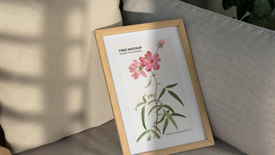 Free Picture Frame Mockup PSD - PsFiles