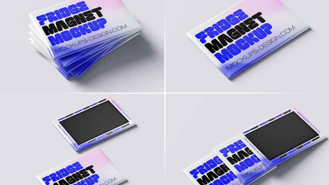 Magnet Mockup - PsFiles
