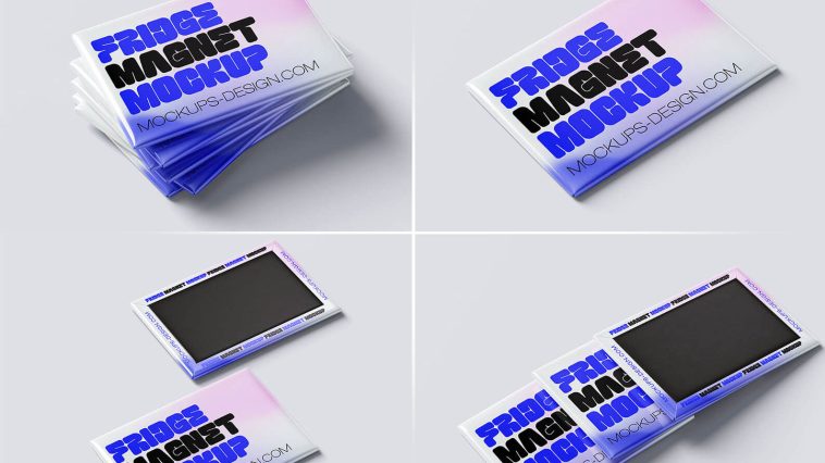 Magnet Mockup - PsFiles