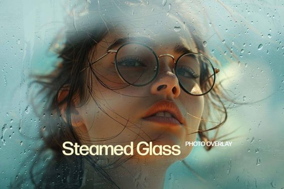 Free Steamed Glass Overlay Photo Effect PSD - PsFiles