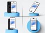Free iPhone 15 On Podium Mockup PSD - PsFiles
