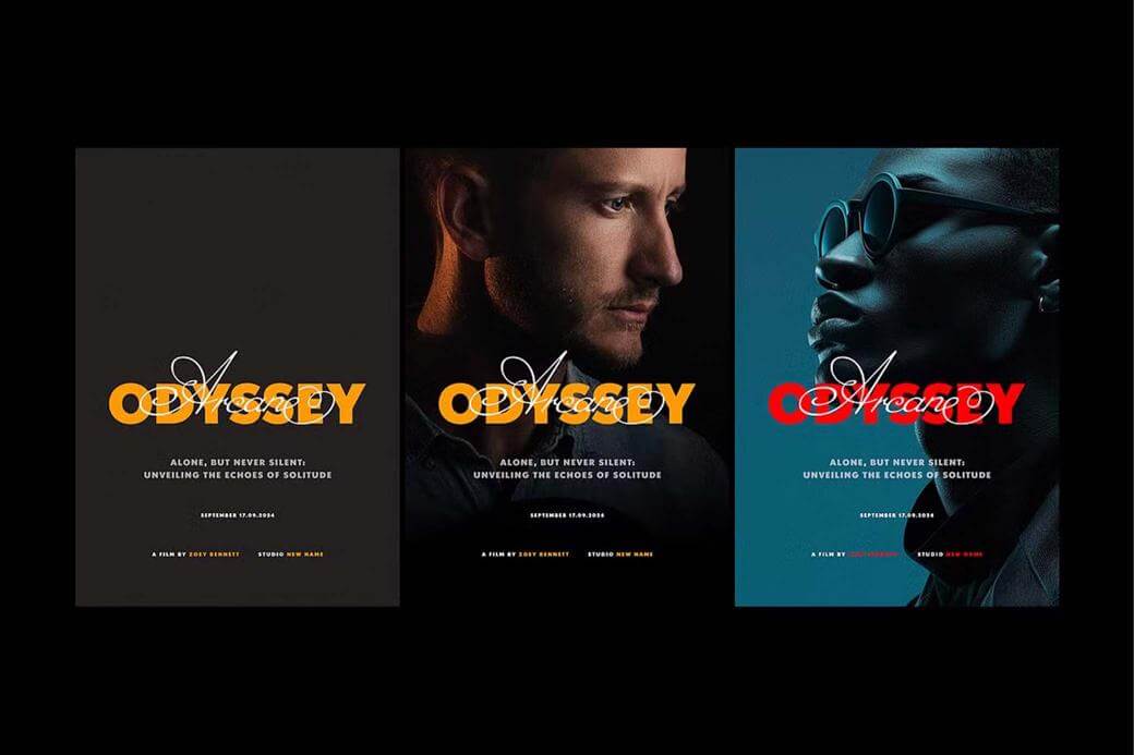 Free Biography Movie Poster PSD Template - PsFiles