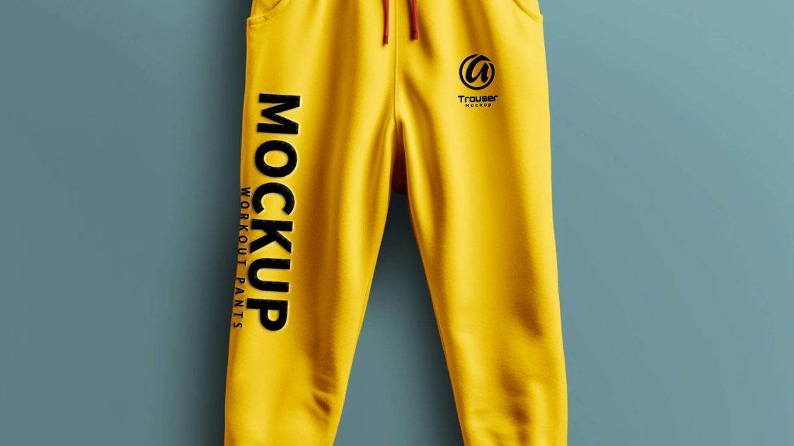 Free Jogger Track Pants Mockup PSD Set - PsFiles