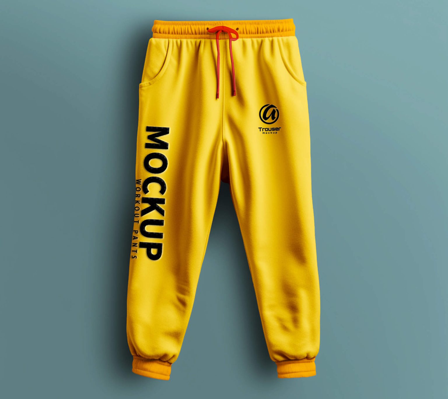 Free Track Pants Mockup PSD - PsFiles