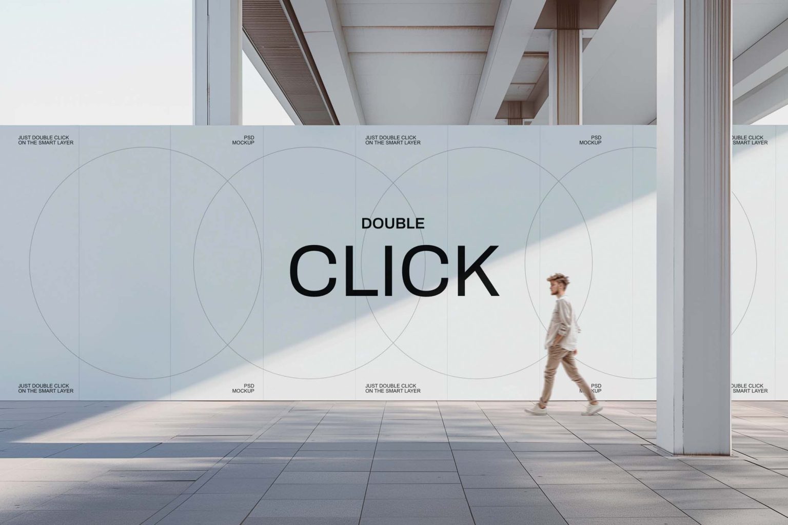 Free OOH Wallscape and Hoarding Advertising Mockup PSD - PsFiles