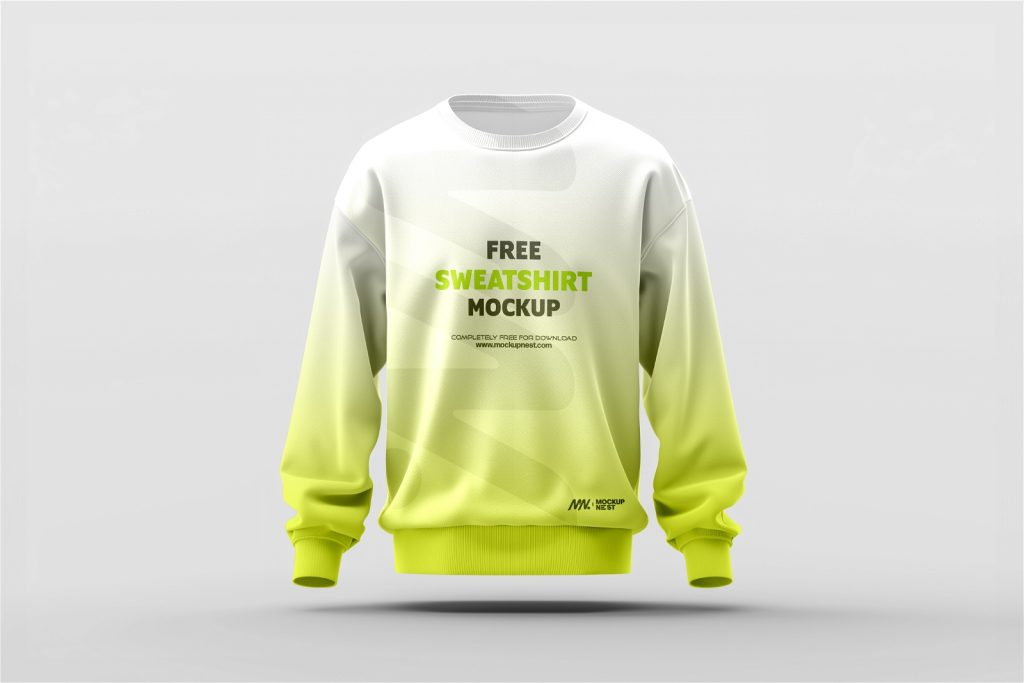 Free Free Sweatshirt Mockup PSD - PsFiles