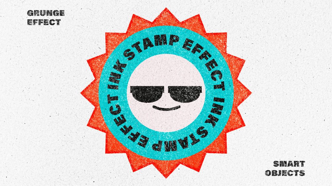 Free Round Rubber Seal Logo Stamp Mockups 3 PSD set - PsFiles