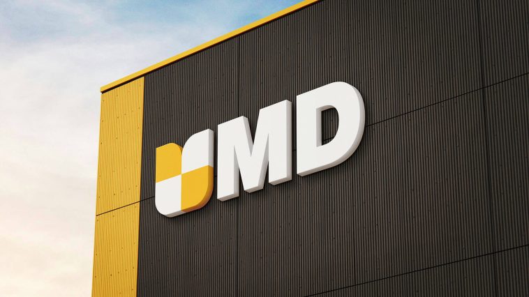 Free Logo Sign Mockup on Corporate Building PSD - PsFiles