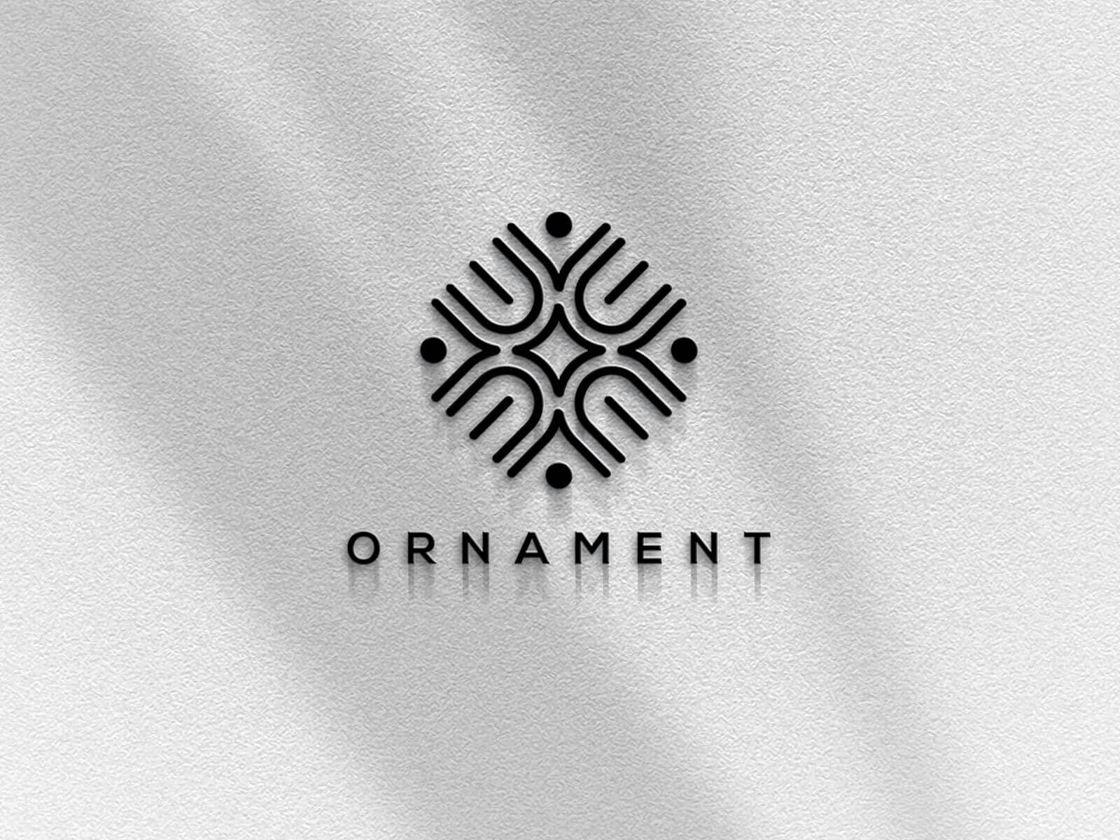 Free Logo On Wall Mockup PSD - PsFiles