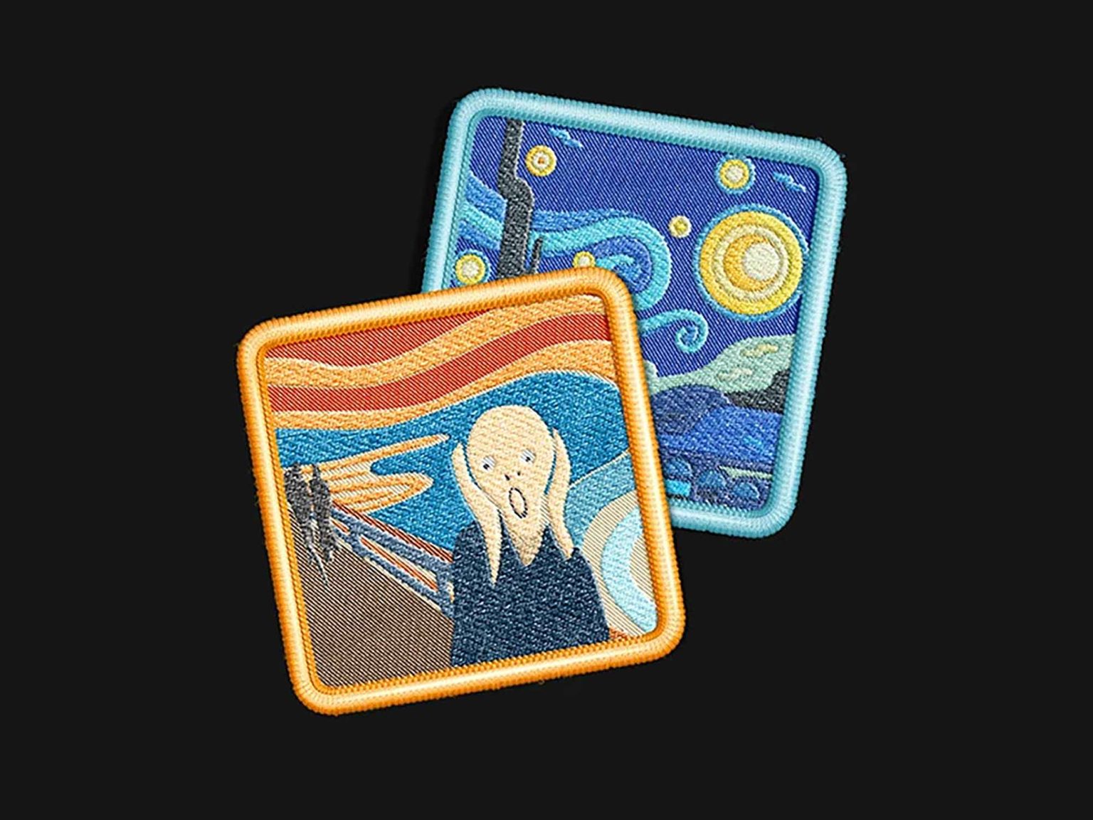 Free Embroidery Patch Mockup PSD - PsFiles