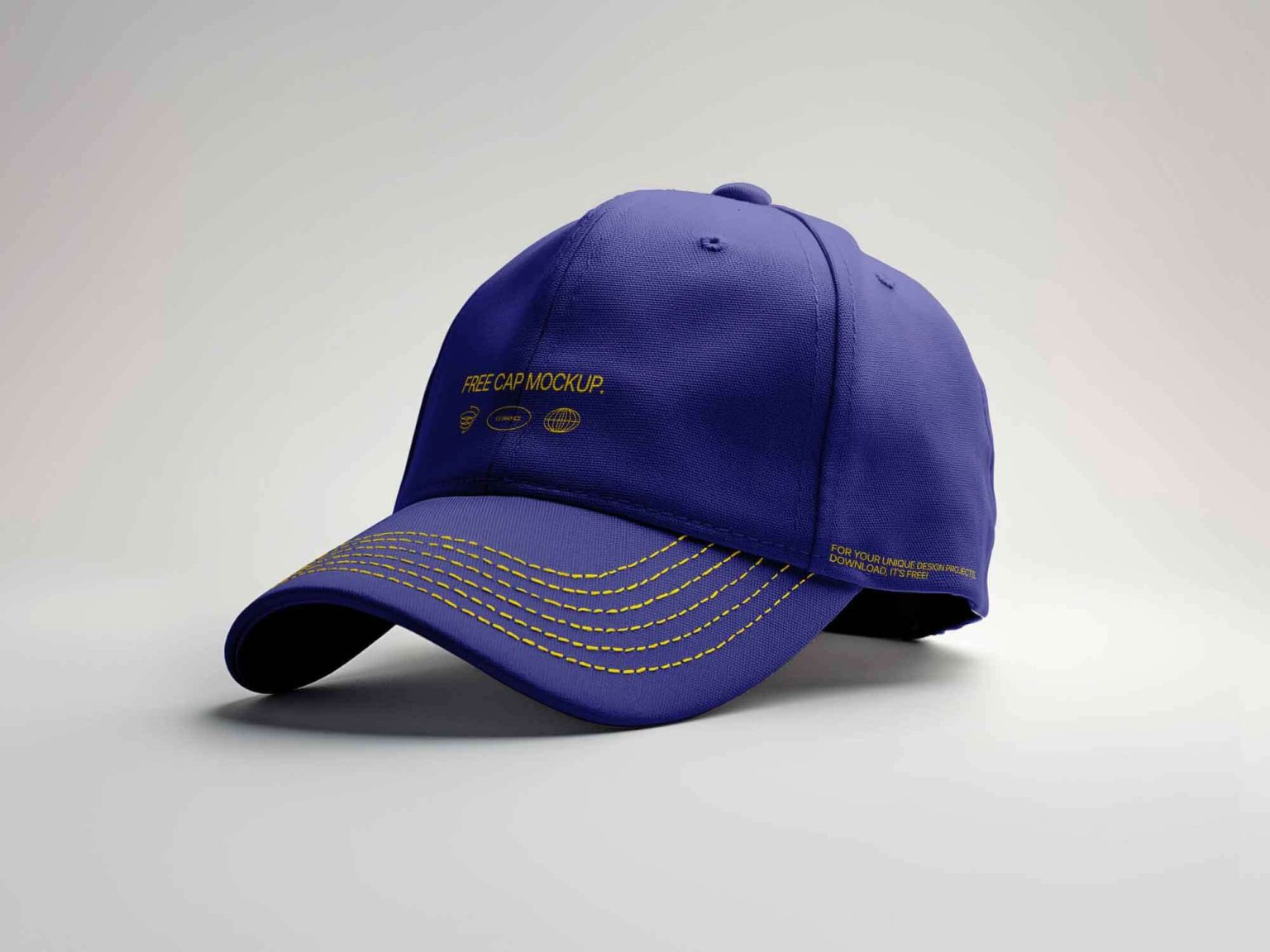 Free Realistic Premium Cap Mockup PSD - PsFiles