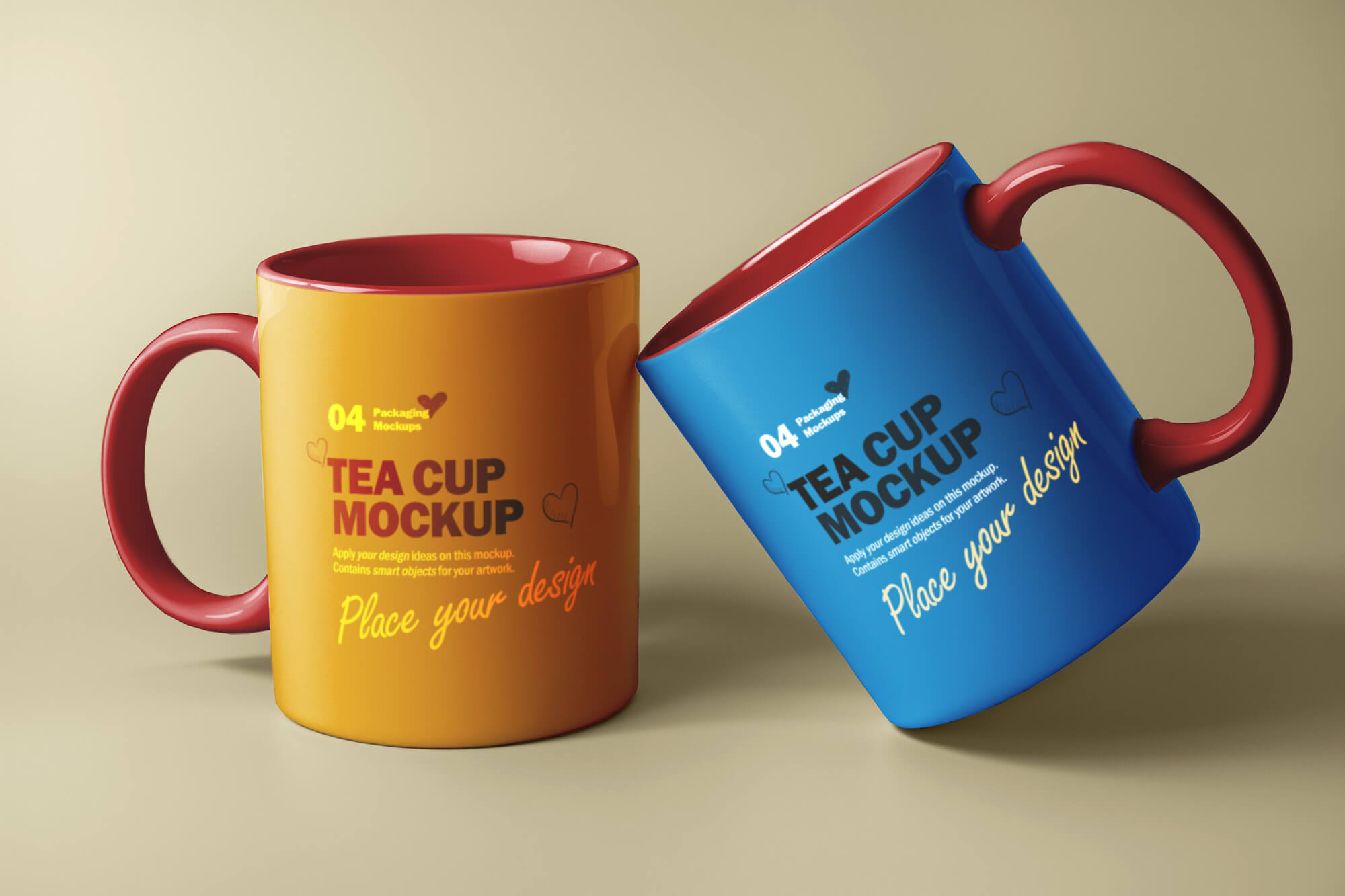 Free Ceramic Matt Mug Mockup PSD - PsFiles