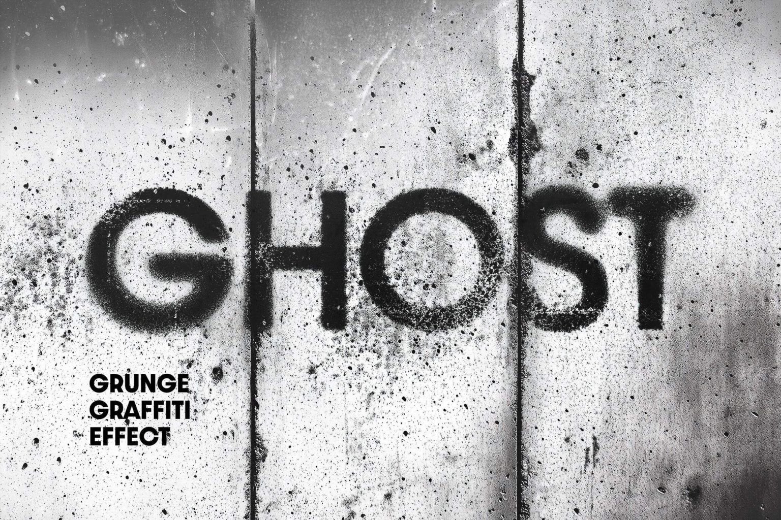 Free Textured Distortion Text Effect - PsFiles