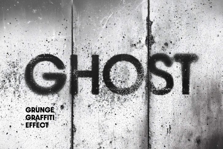 Free Textured Distortion Text Effect - PsFiles