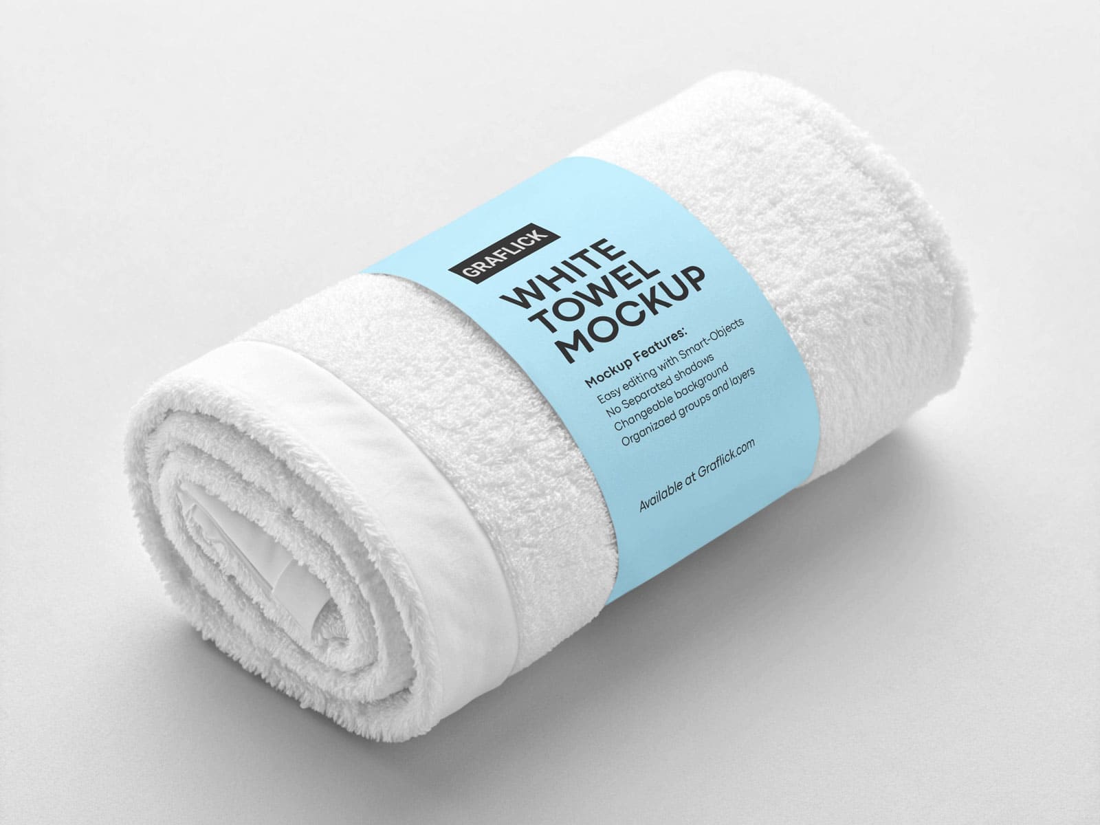 Free Free White Towel Mockup PSD - PsFiles