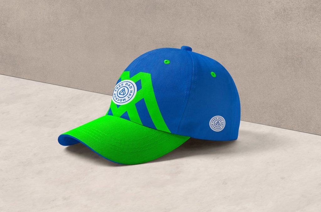 Free Fabric Dad Hat Mockup PSD - PsFiles