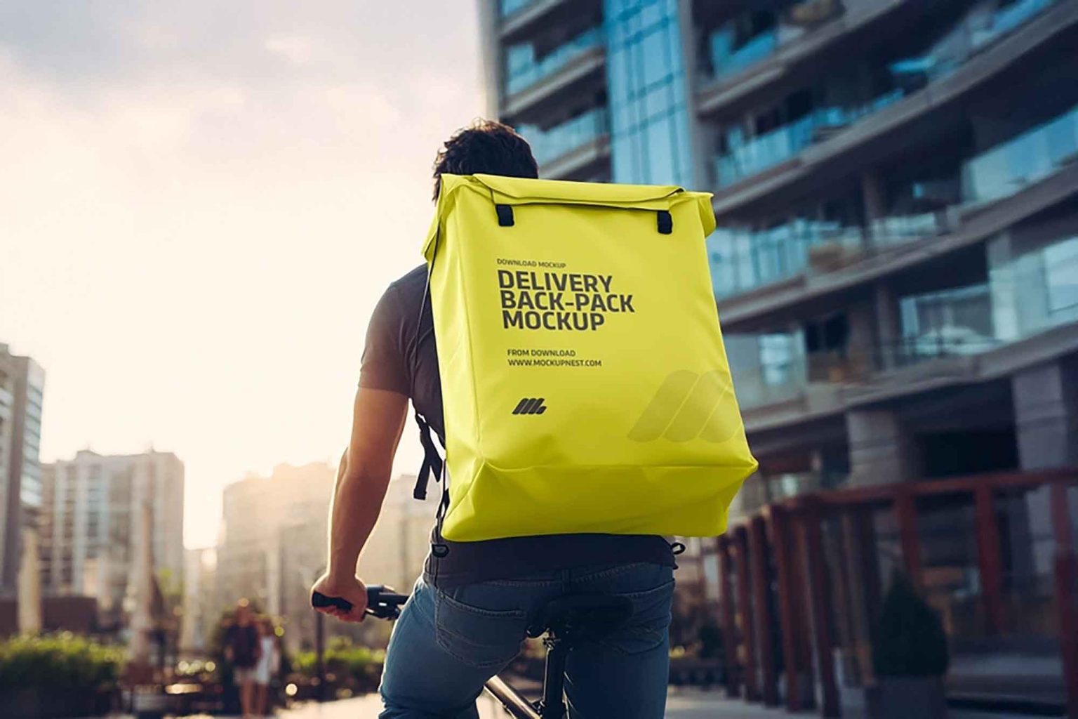 Free Delivery Bag Mockup PSD - PsFiles