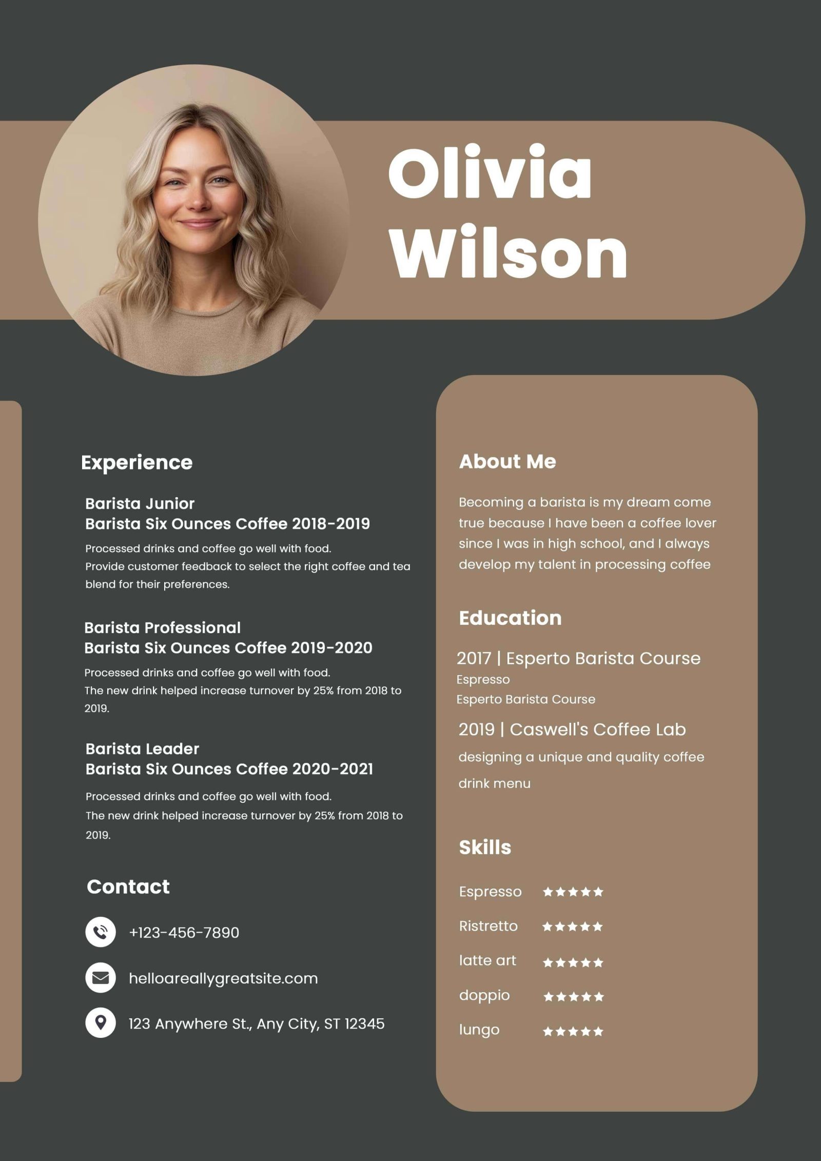 Free Designer Resume PSD Template – Modern CV Download - PsFiles